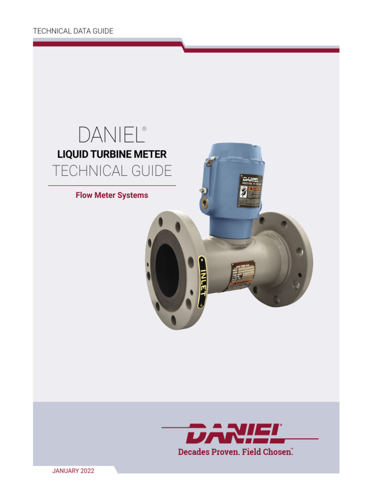 Dan Liq TM TG 0122 | PDF | Turbine | Flow Measurement