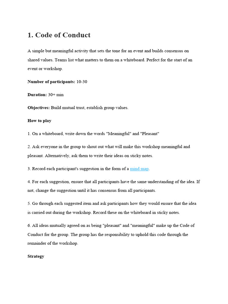 Team Building Activities | PDF | Thought | Experience