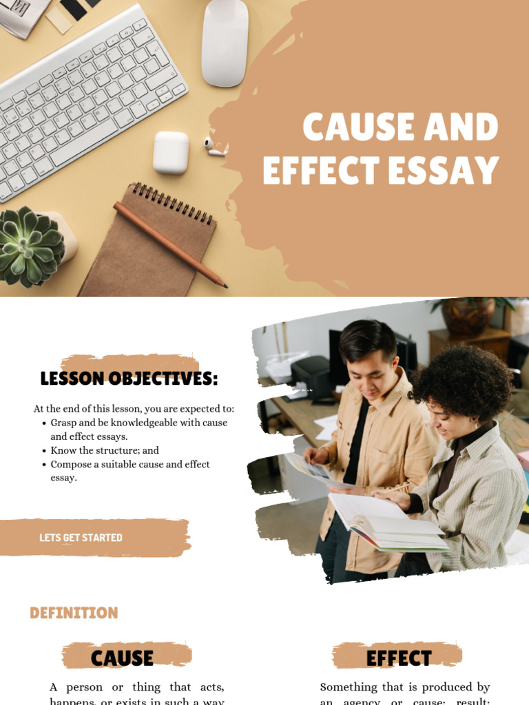 Cause and Effect Essay Group 2 3 | PDF | Essays | Causality