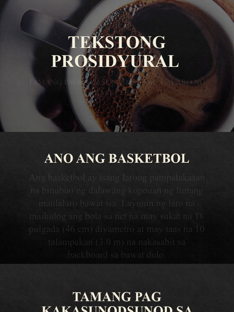 TEKSTONG PROSIDYURAL Group 1 | PDF