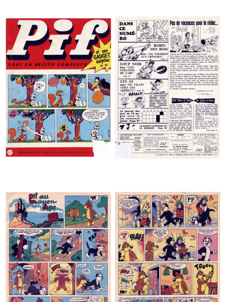 Pif Gadget 020 | PDF