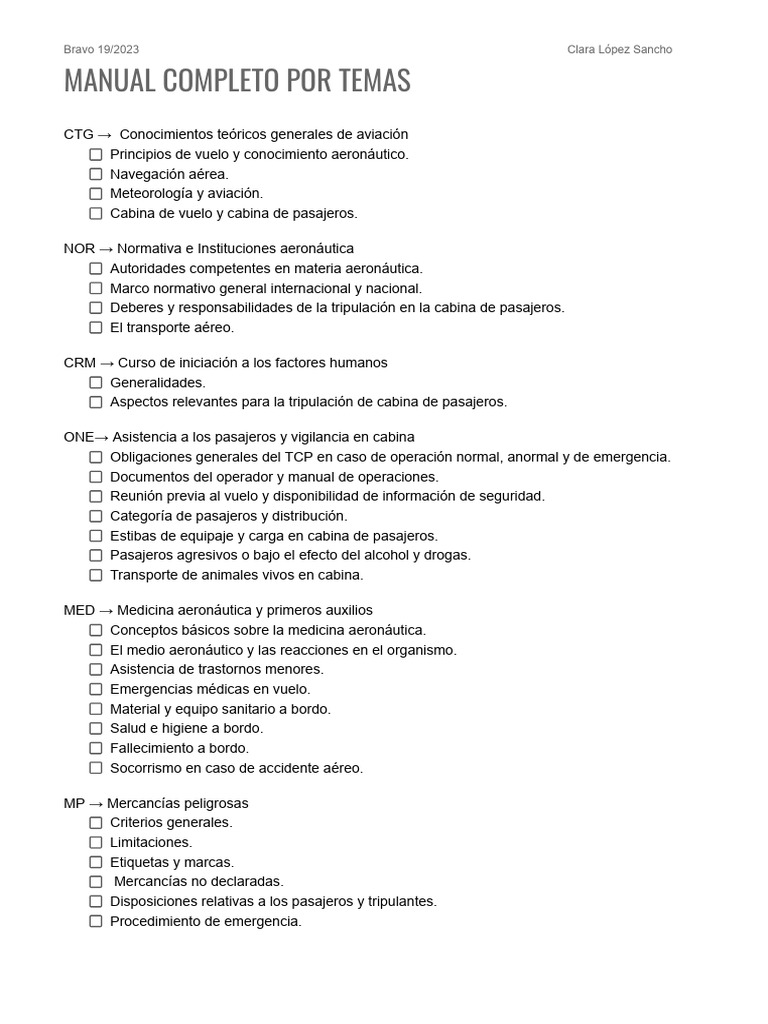 MANUAL COMPLETO POR TEMAS | PDF