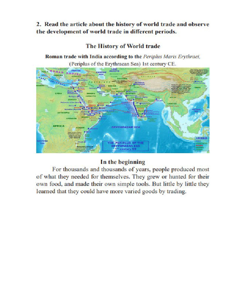 The History of World Trade | PDF The History of World Trade | PDF