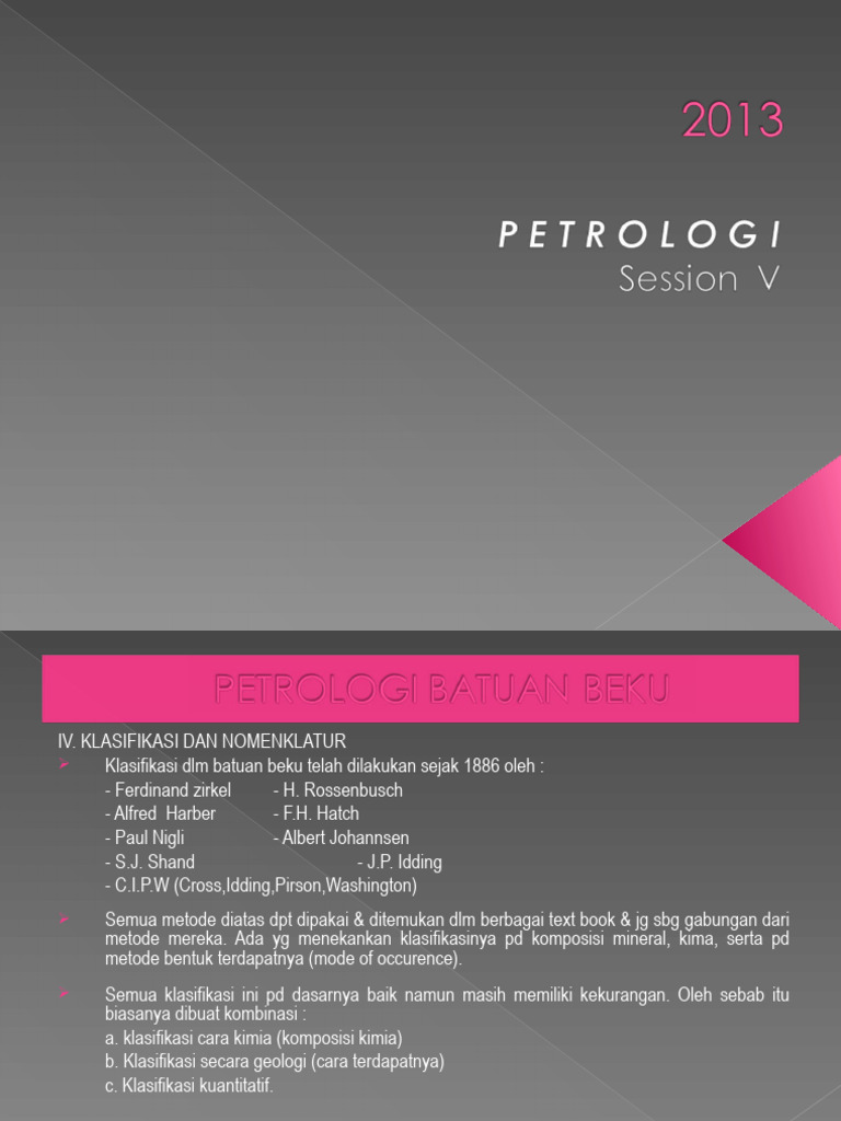 Petrologi 5 | PDF