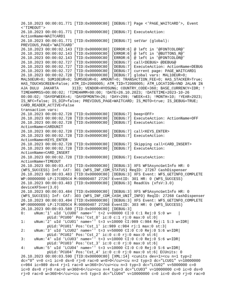 Atm 20231026 | PDF | Computing | Computer Engineering