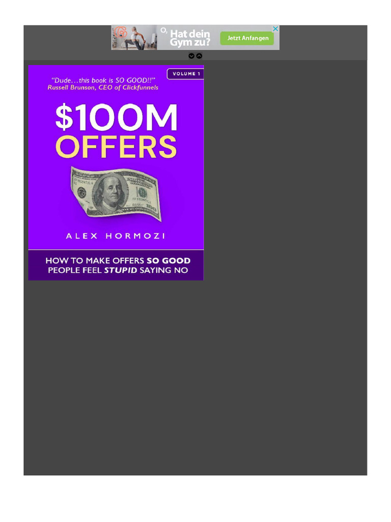 $100M Offers - How To Make Offers So Good People Feel Stupid Saying No - 100M Offers How To Make ...