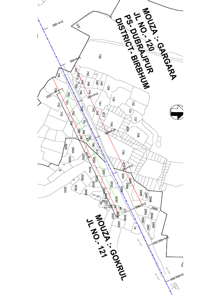 CA Land On Mouza Map | PDF