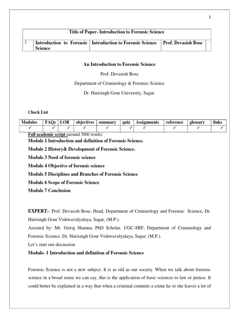Check List Modules Faqs Lor Objectives Summary Quiz Assignments Reference Glossary Links | PDF ...