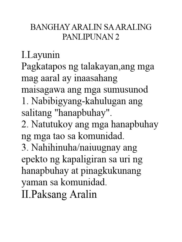 Detailed Lesson Plan in Ap | PDF