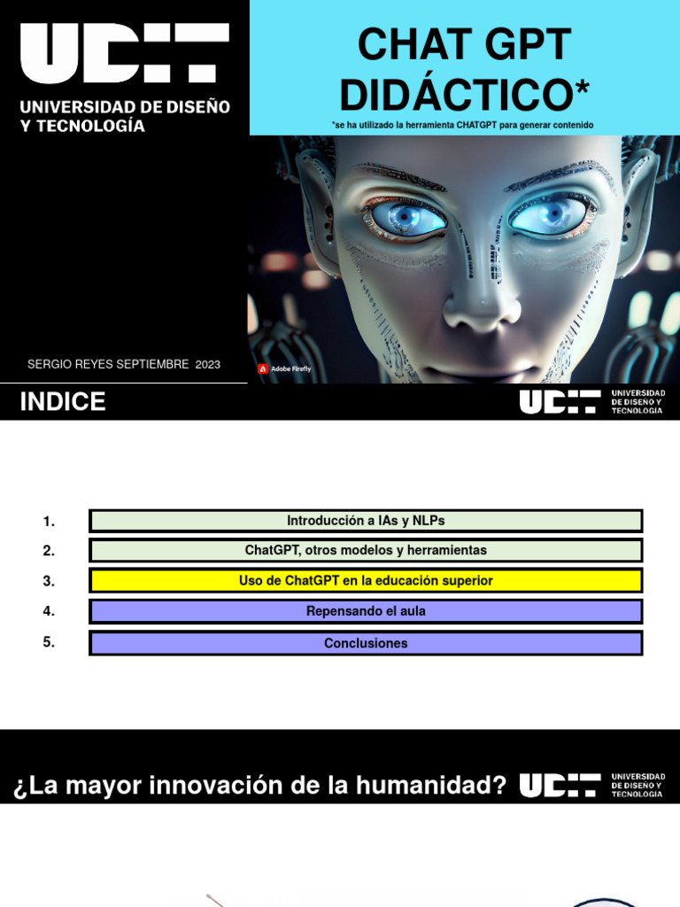 Presentación CHAT GPT Internal Course | PDF | Inteligencia artificial ...