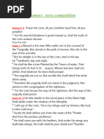 An Exegesis of Psalm 1 | PDF | Psalms | Bible
