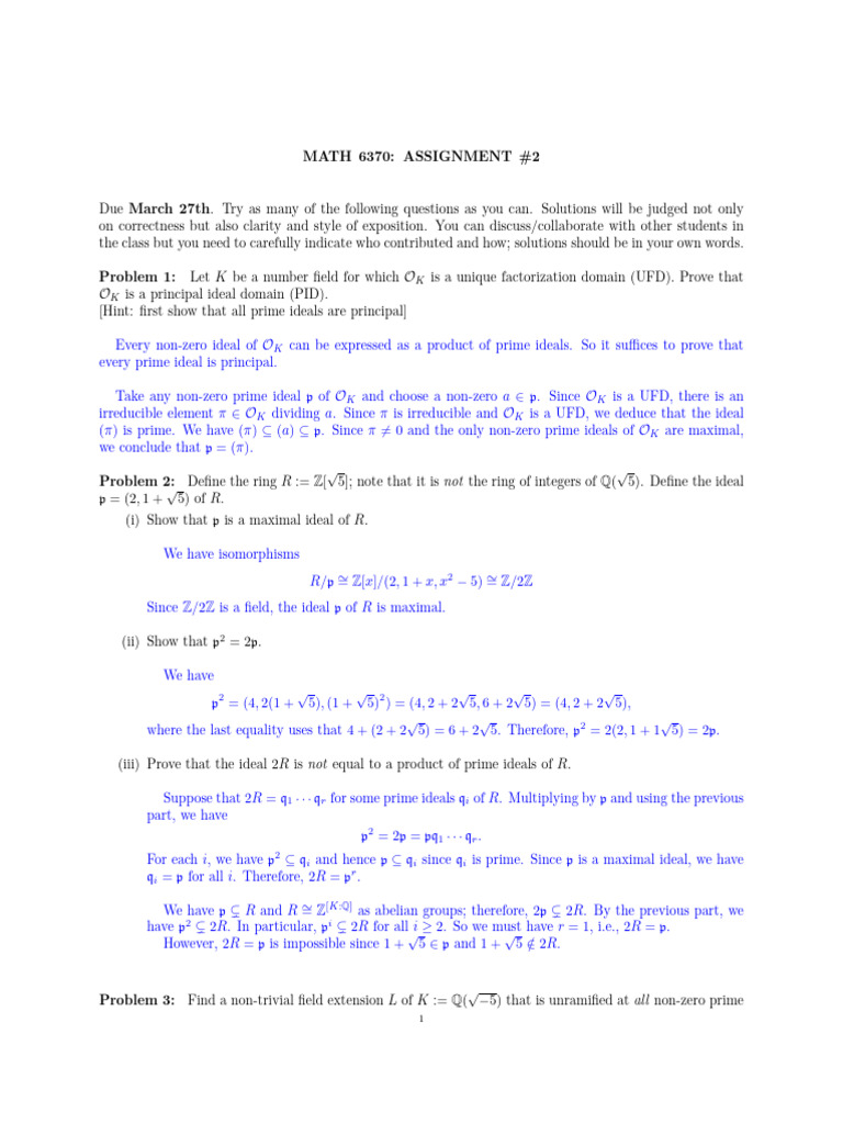 Exercises2 Solutions | PDF | Polynomial | Prime Number