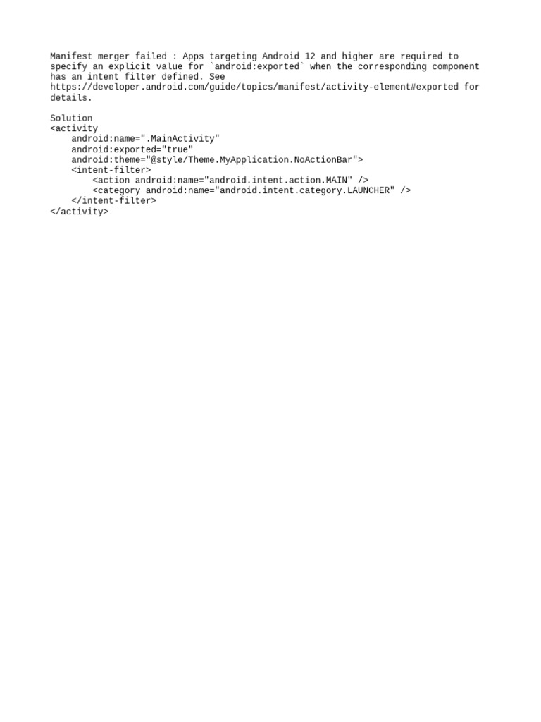 Manifest Failed Pdf 