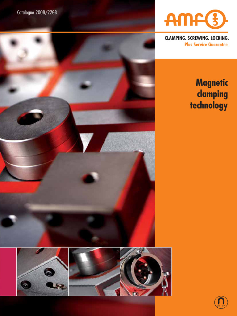 Catalogue AMF Magnetic Clamping Technology | PDF | Machining | Drilling