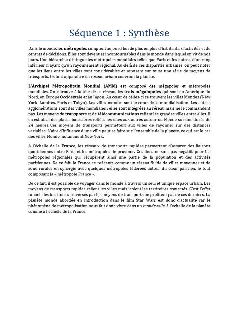 Syn These | PDF | Paris | France