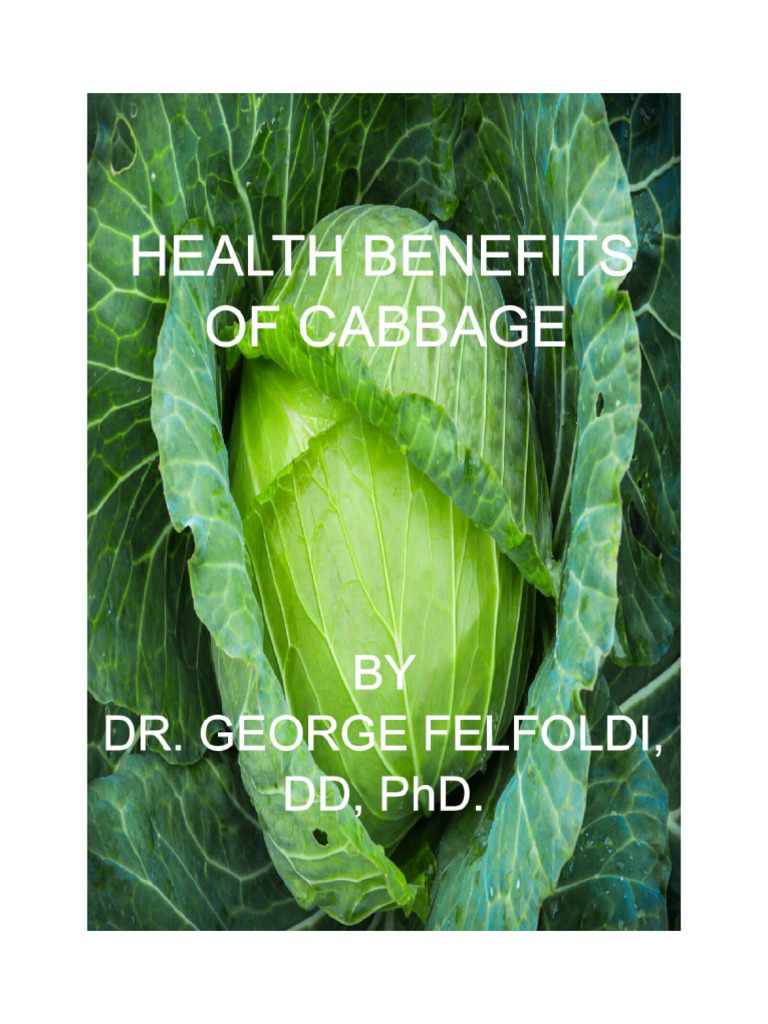 2023 - George Felfoldi (eBook-Health) Health Benefits of Cabbage, 206 ...