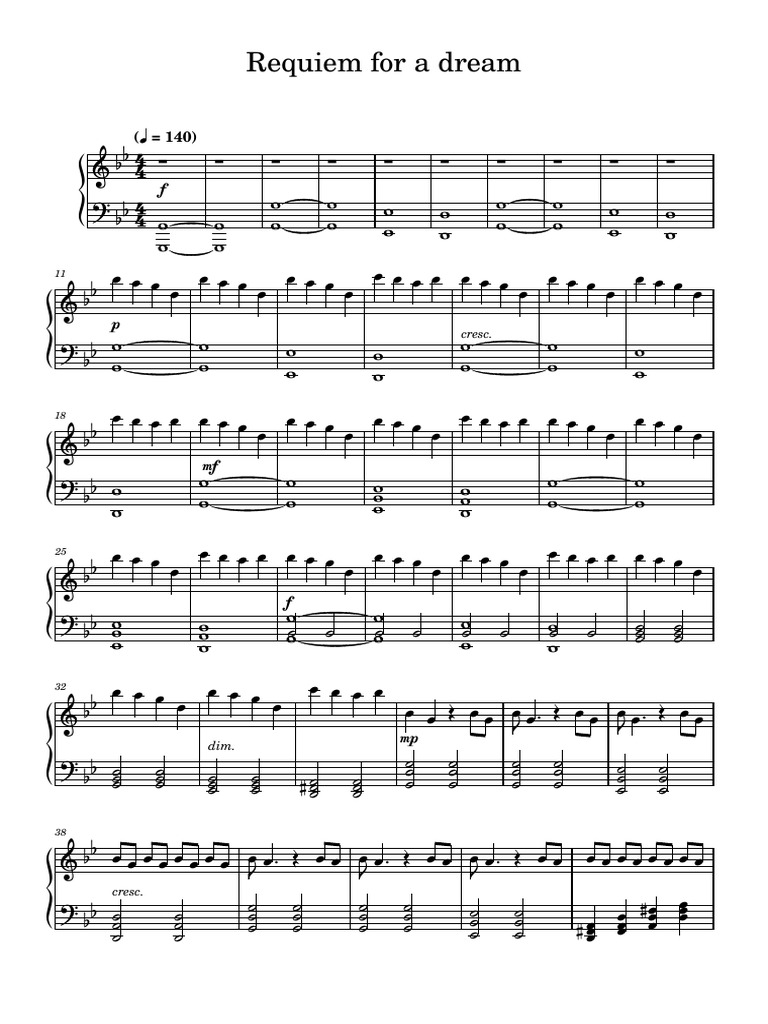Requiem Notation | PDF