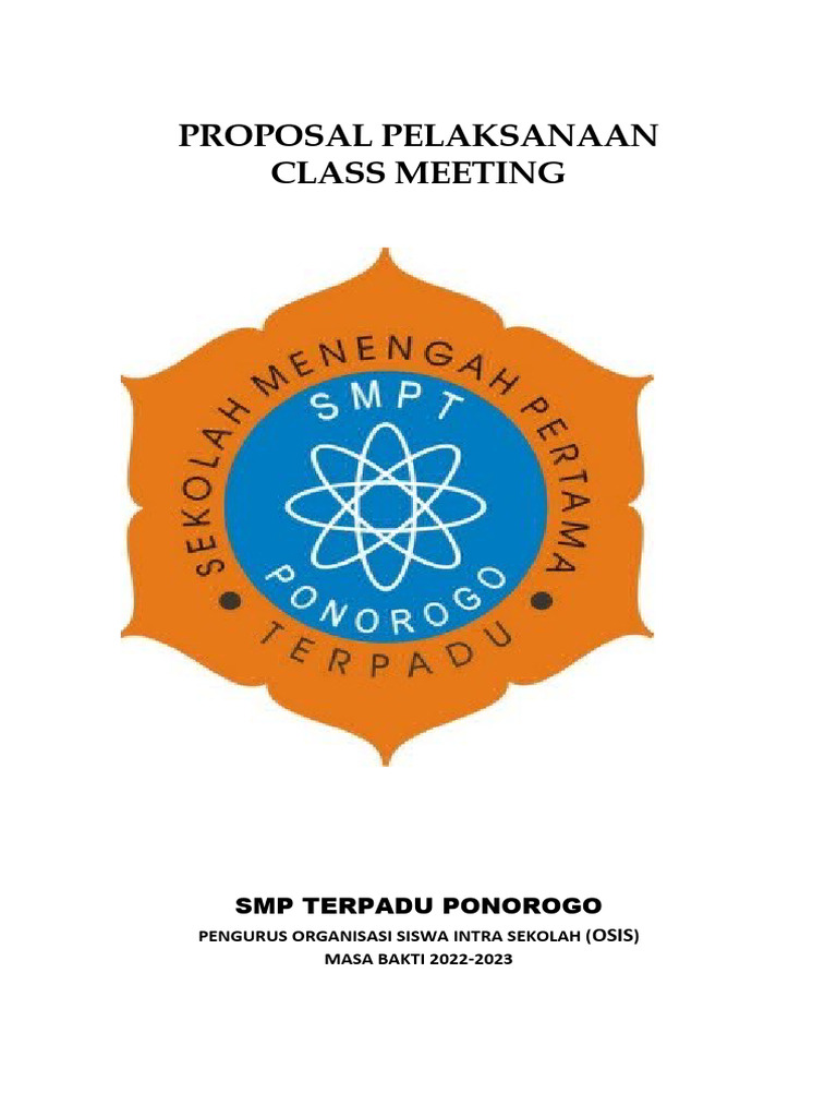 Proposal Classmeet | PDF