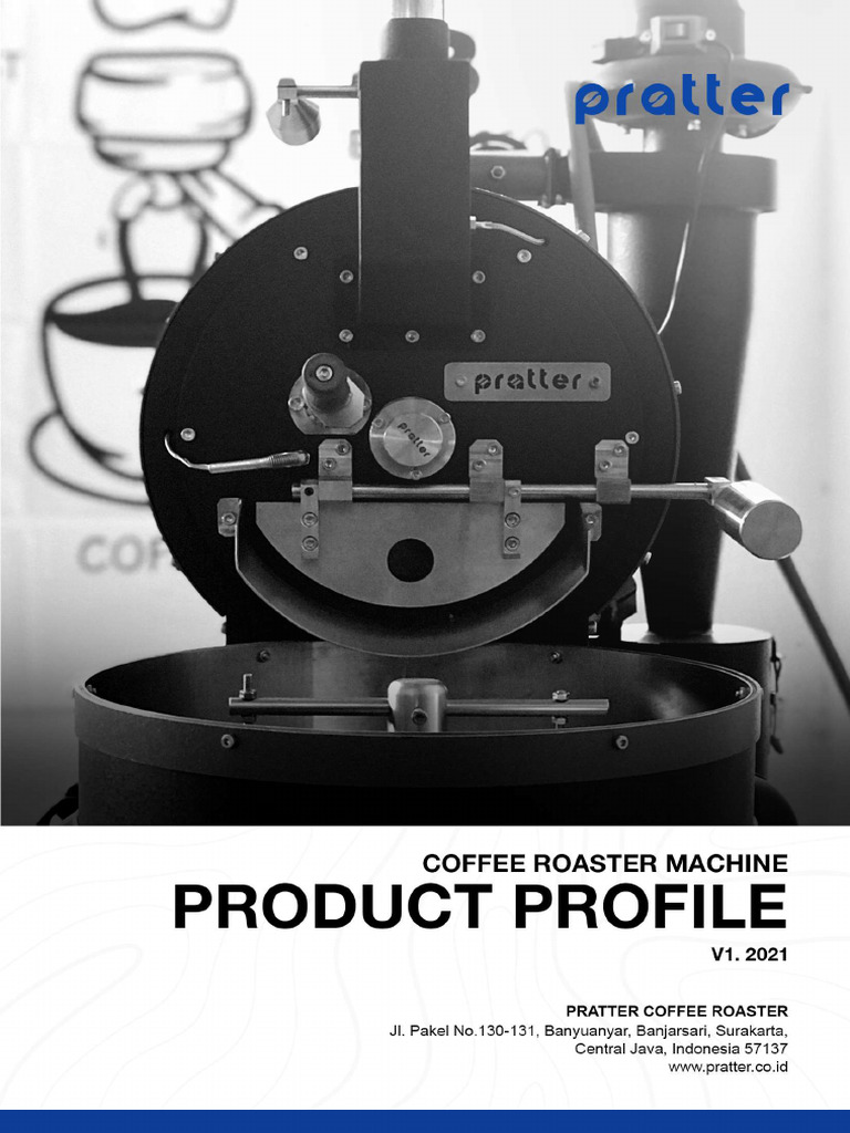 Pratter Coffee Roaster Product Profile 2021 - en | PDF