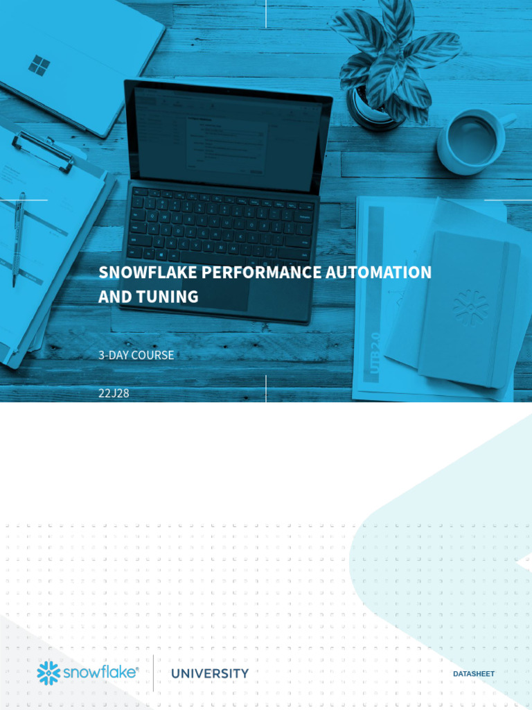 Snowflake Performance Tuning Course | PDF | Cloud Computing | Databases