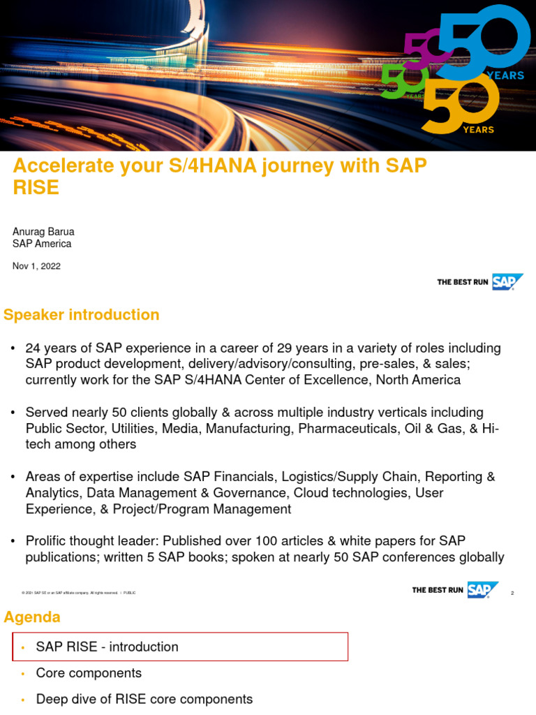SAP RISE Boston | PDF | Enterprise Resource Planning | Cloud Computing