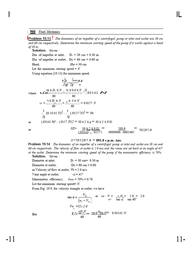 Centrifugal Pump Math | PDF | Pump | Transparent Materials