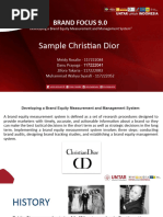 SWOT Analysis For Company Dior v2 | PDF | Brand | E Commerce