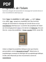 Arbre Généalogique des Prophètes Islamiques | PDF | Isaac | Prophète