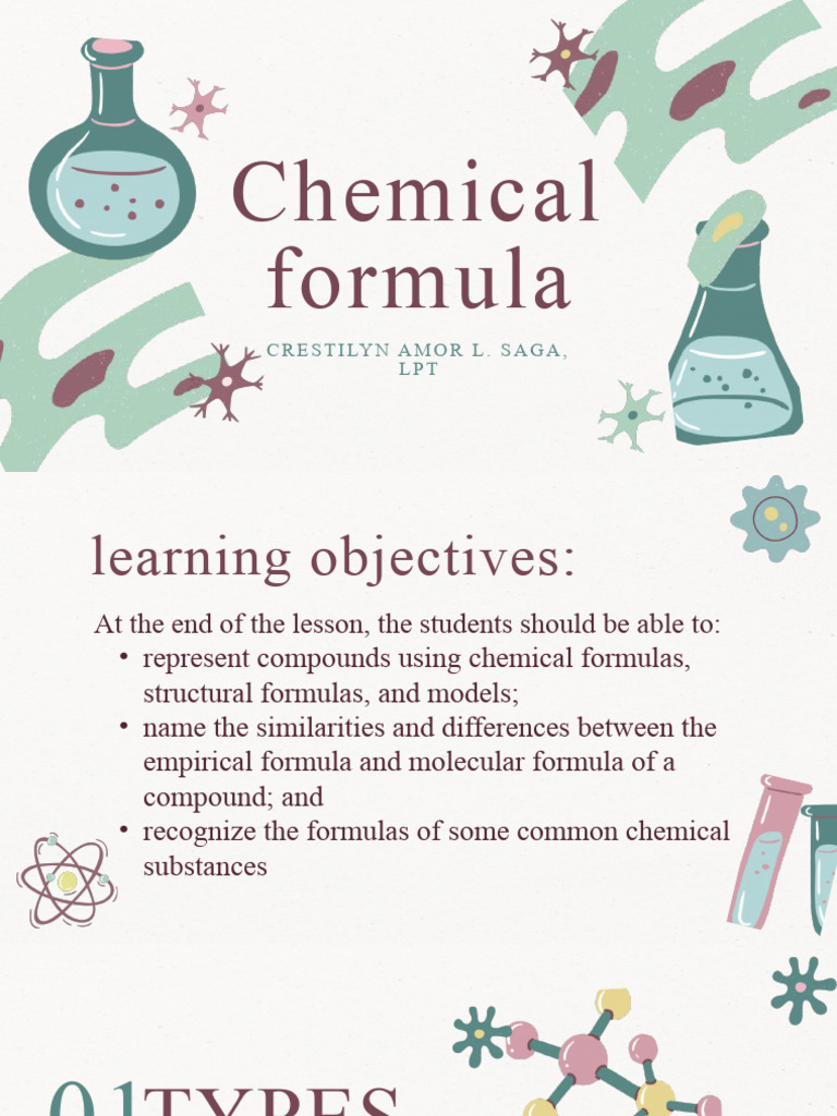 Chemical Formula | PDF | Molecules | Chemical Compounds