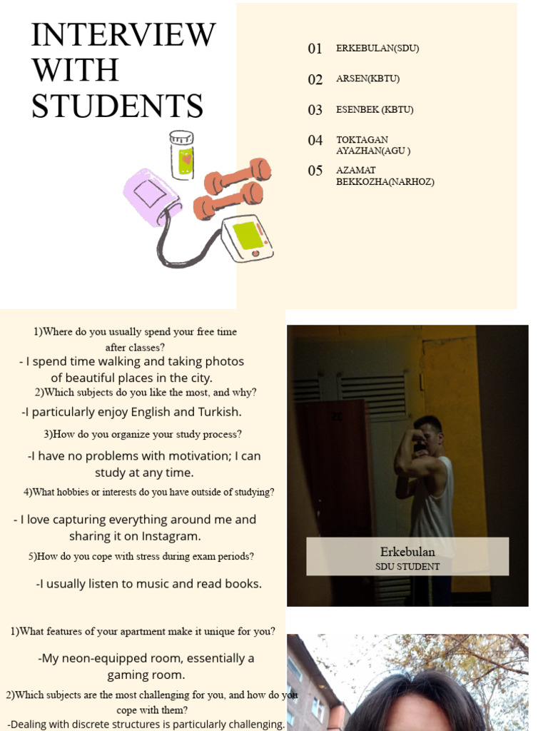 Interview with students_20231116_232342_0000 | PDF | Behavioural ...