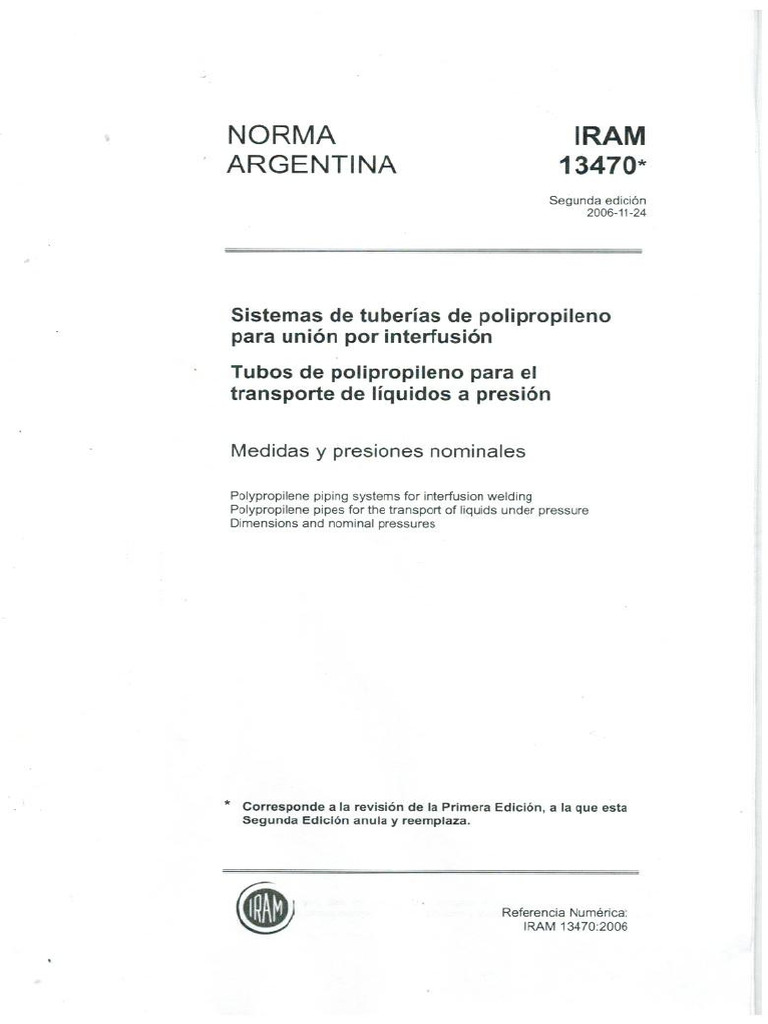 Iram 13470 | PDF