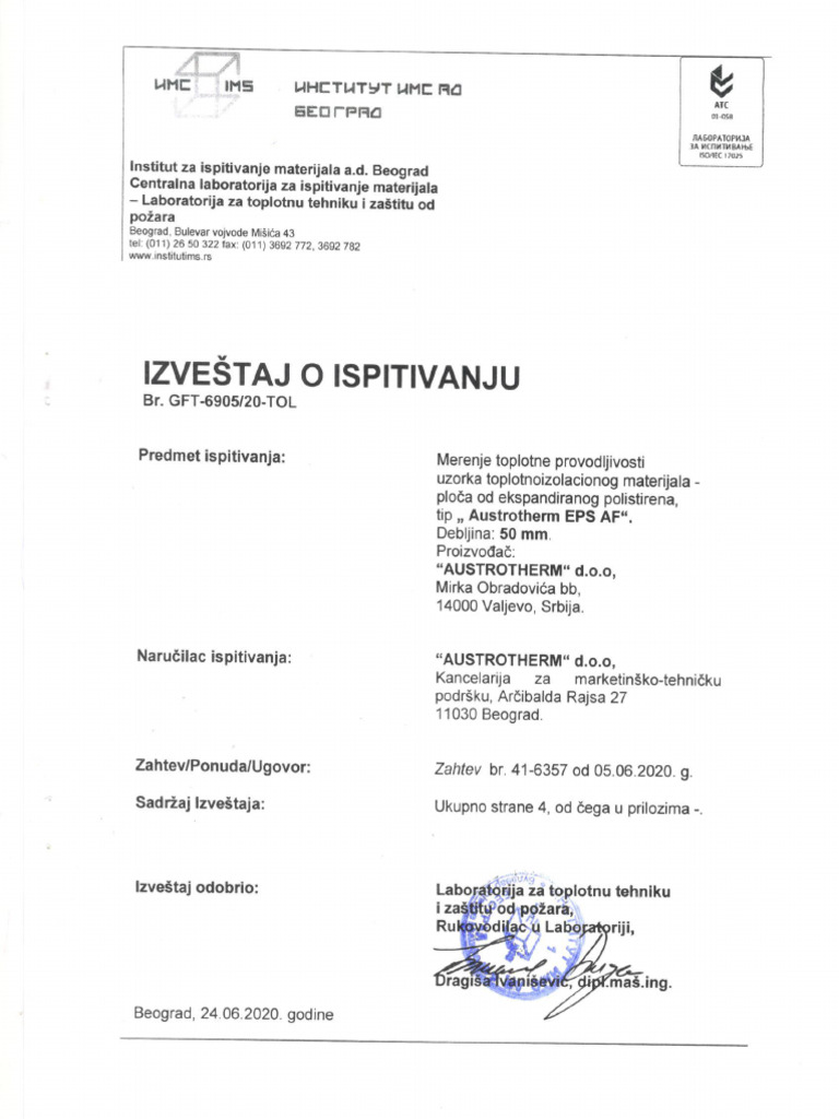 Austrotherm EPS AF Termika 24.06.2020 | PDF