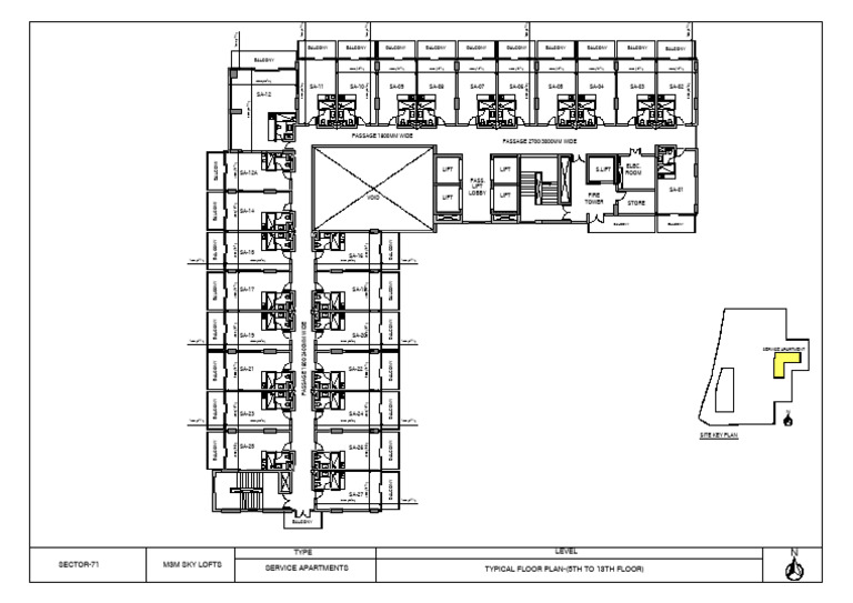 Broadway sky Loft Floor Plan | PDF