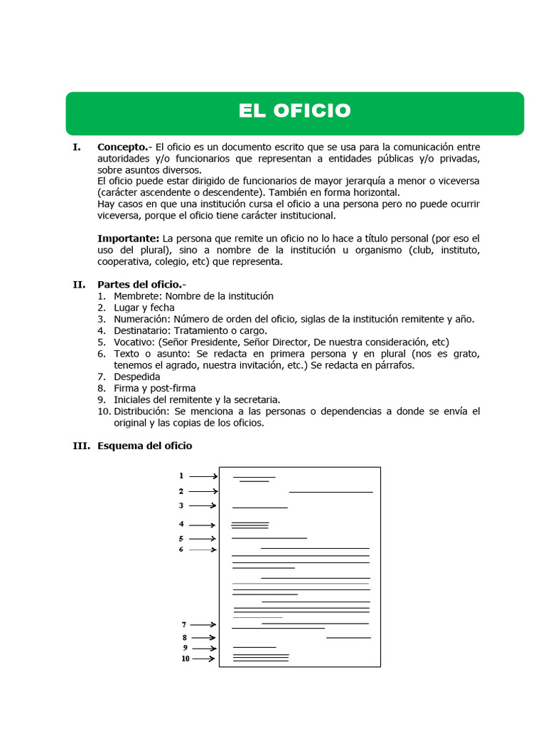 El Oficio | PDF | Derecho