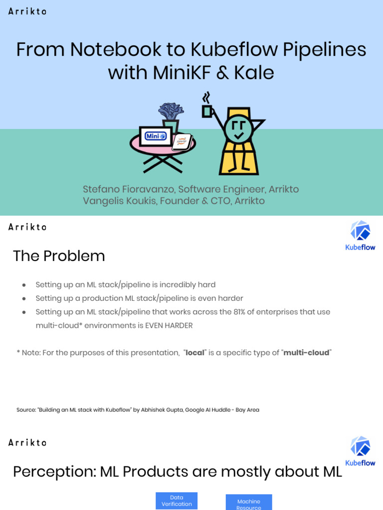 CNCF Webinar February 27th From Notebook To Kubeflow Pipelines With MiniKF Kale 1 | PDF | Cloud ...