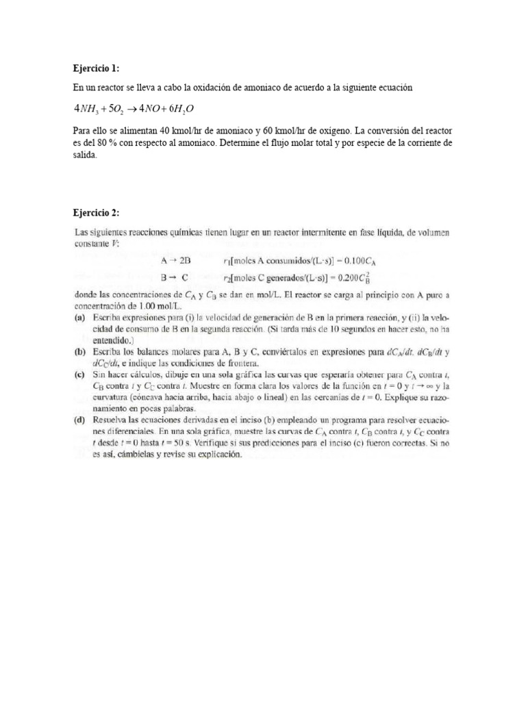 BMEII Ejercicios Repaso | PDF