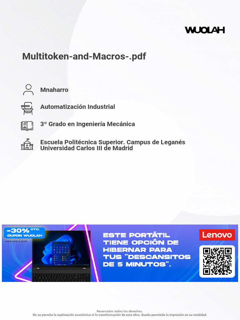 4-Multitoken-and-Macros Exercices Enonce | PDF
