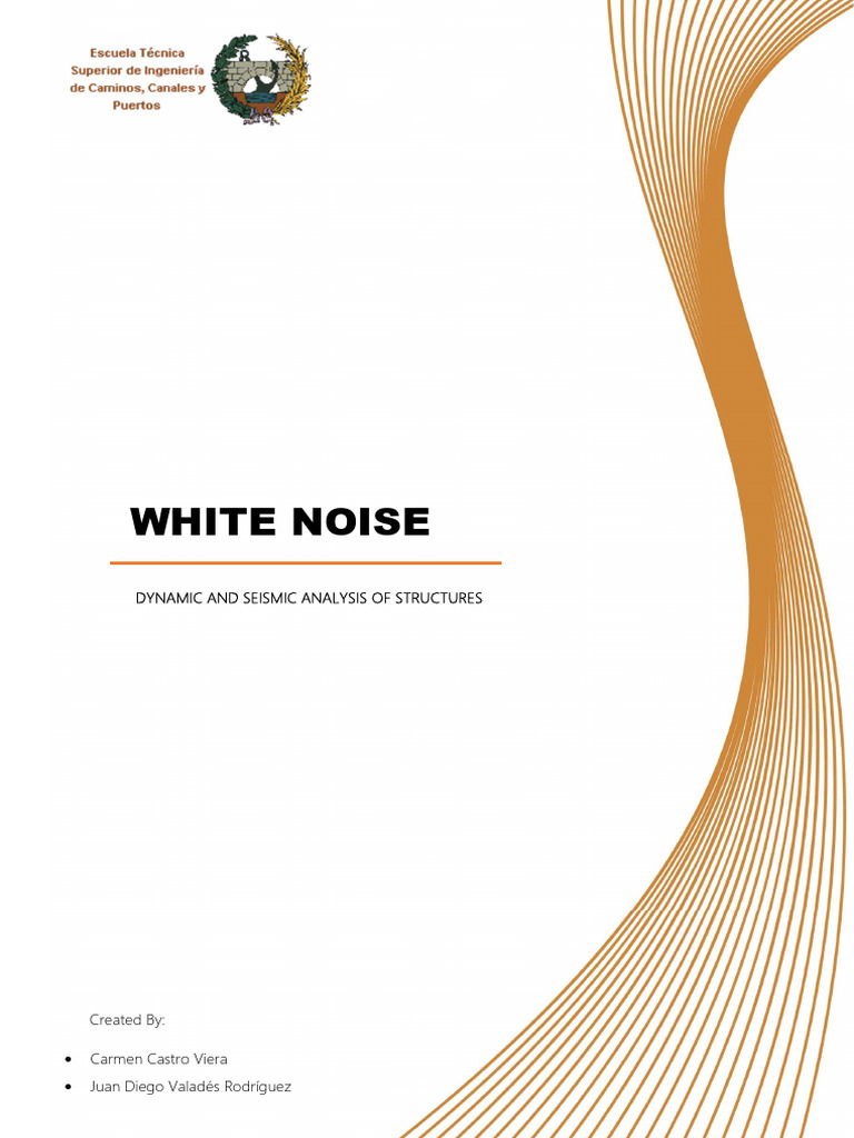 White Noise Pdf Spectral Density Autocorrelation