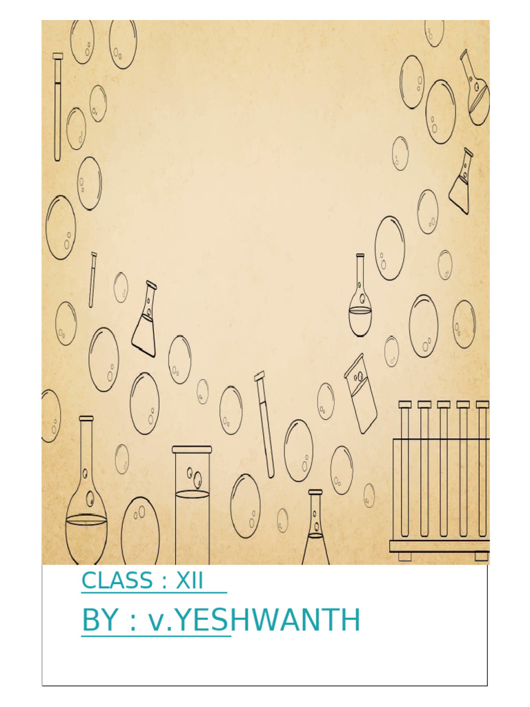 chemistry project | PDF | Fermentation In Food Processing | Fermentation