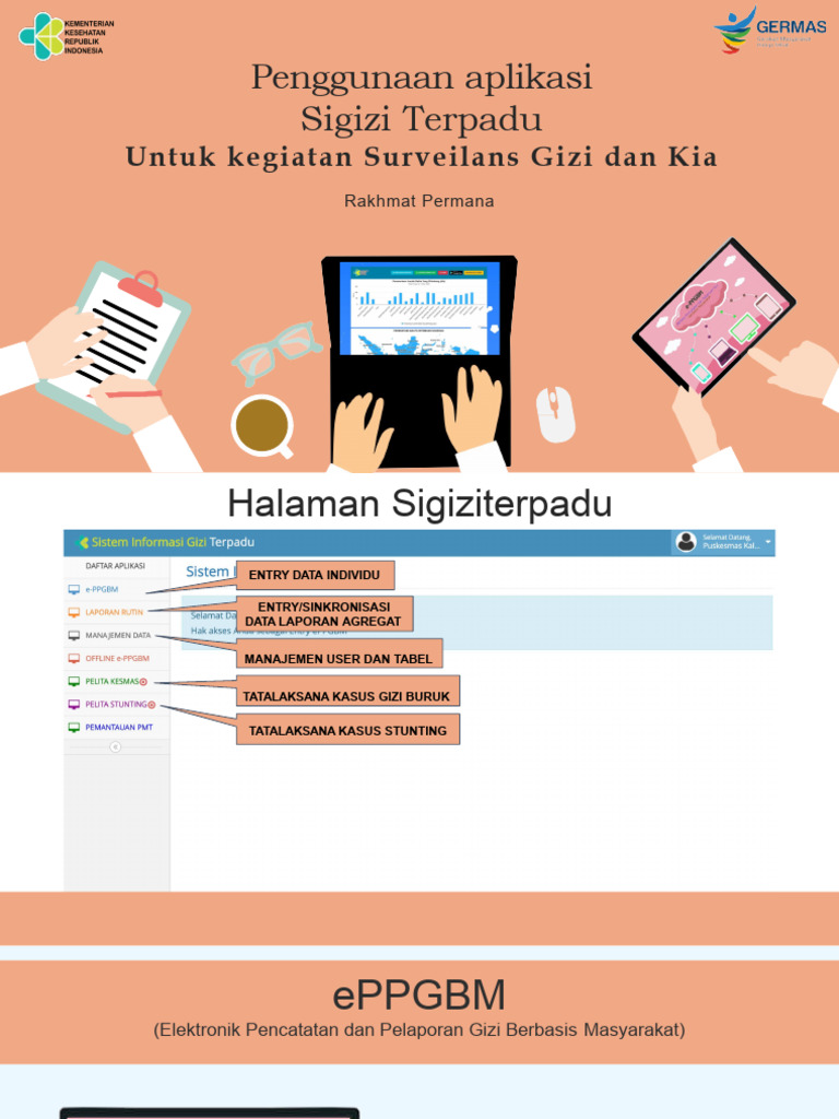 Pak Rakhmat - Penguatan Pemanfaatan Data Surveilans Gizi, E-Ppgbm Dan ...