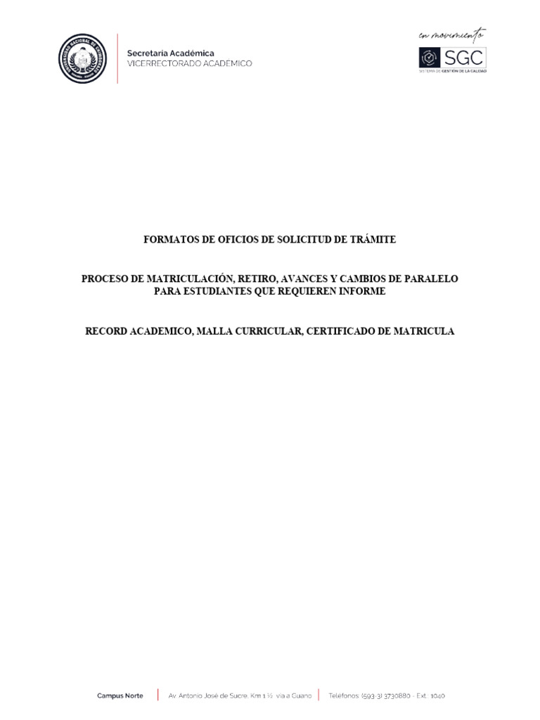 Formatos de Oficios de Solicitud de Trámite | PDF | Gobierno y personalidad