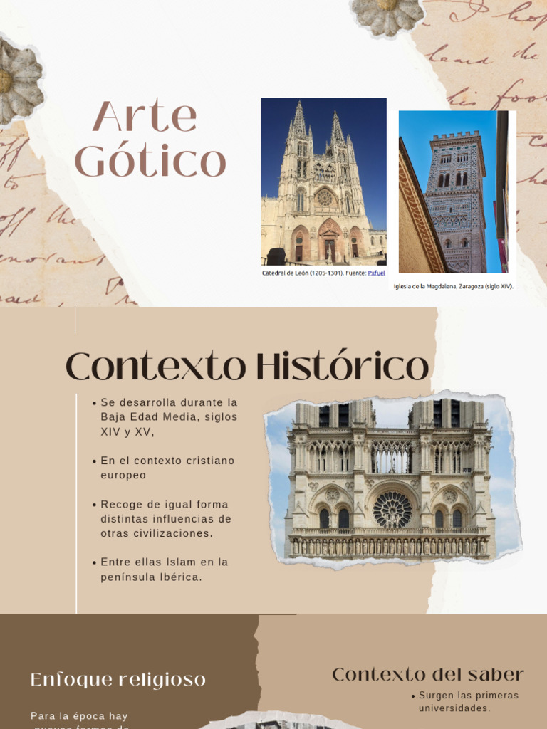 Arte Gótico | PDF | Arquitectura gótica