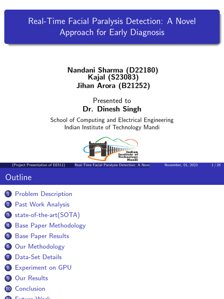 CV Project PPT-4 | PDF | Deep Learning | Accuracy And Precision