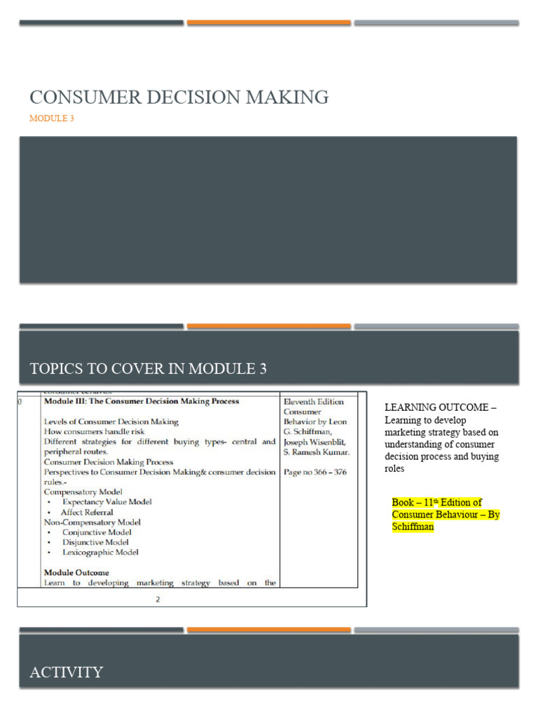 Consumer Decision Making | PDF | Brand | Behavior