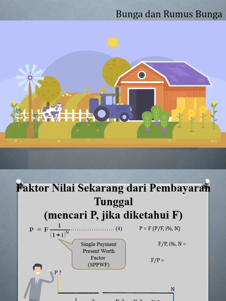 Minggu Ke 3 - Bunga Dan Rumus Bunga | PDF