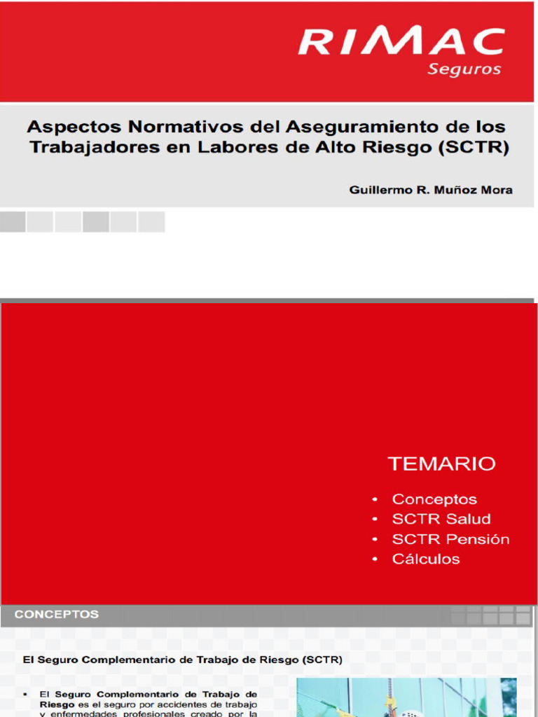DIAPOSITIVAS RIMAC-SEGUROS. | PDF