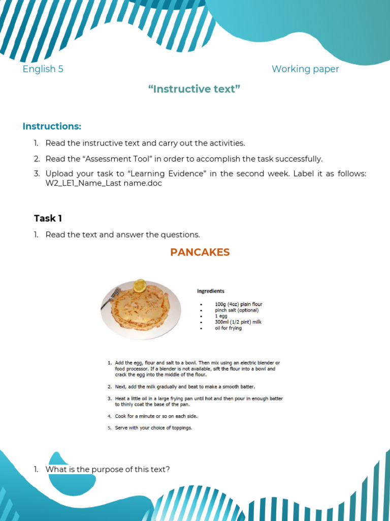 Instructive Text | PDF