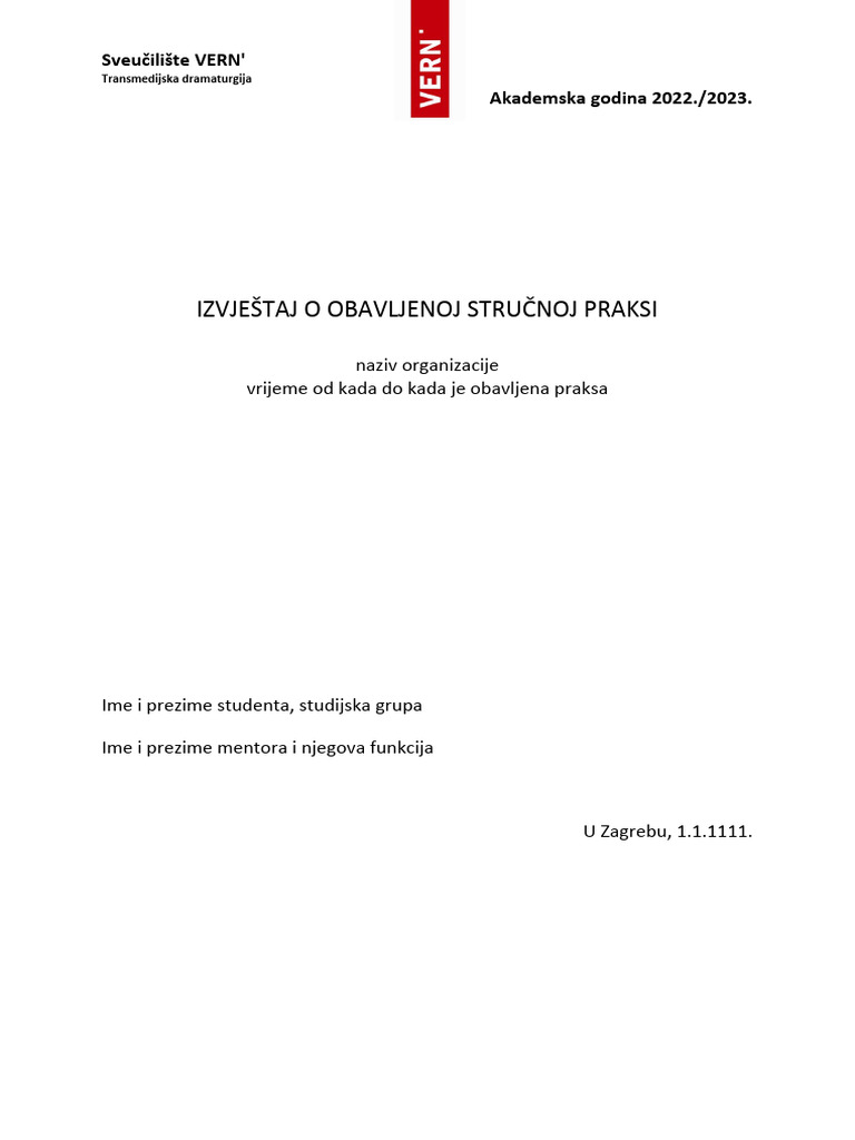 Prilog 1-Naslovnica TMD - v1 | PDF