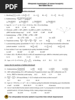 9-sinf Algebra Misollar va Yechimlar | PDF