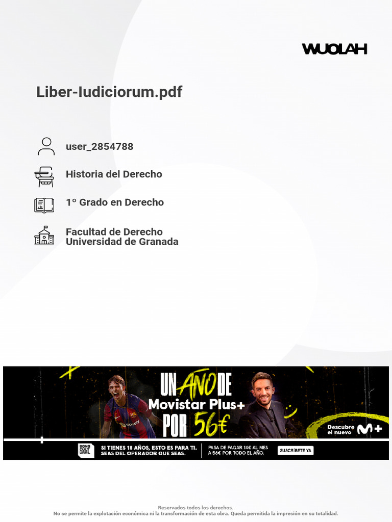 Wuolah Free Liber Iudiciorum | PDF | Gobierno | Justicia